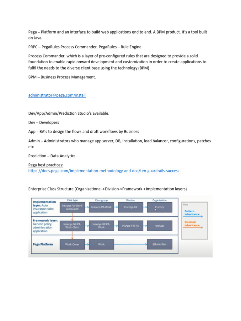 Pega Notes | PDF | Web Application | Business Process Management