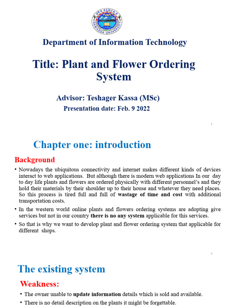 Plant and Flower Ordering System | PDF | Databases | Relational Model
