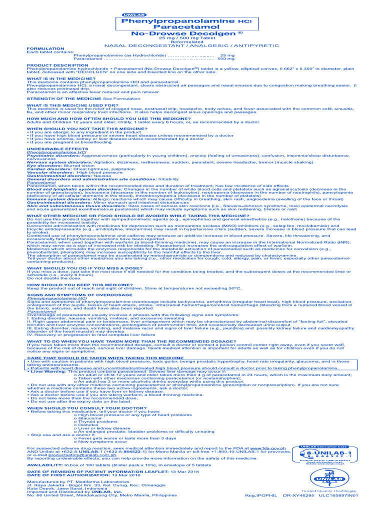 Decolgen Unilab Website PIL | PDF