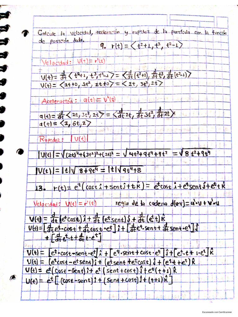 13.4 Ejercicios 9,13 | PDF