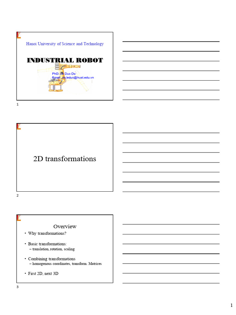 2d Transformations - Compatibility Mode .3m | PDF