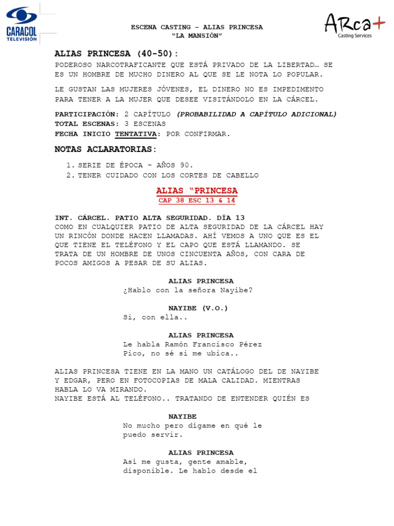 Alias Princesa | PDF