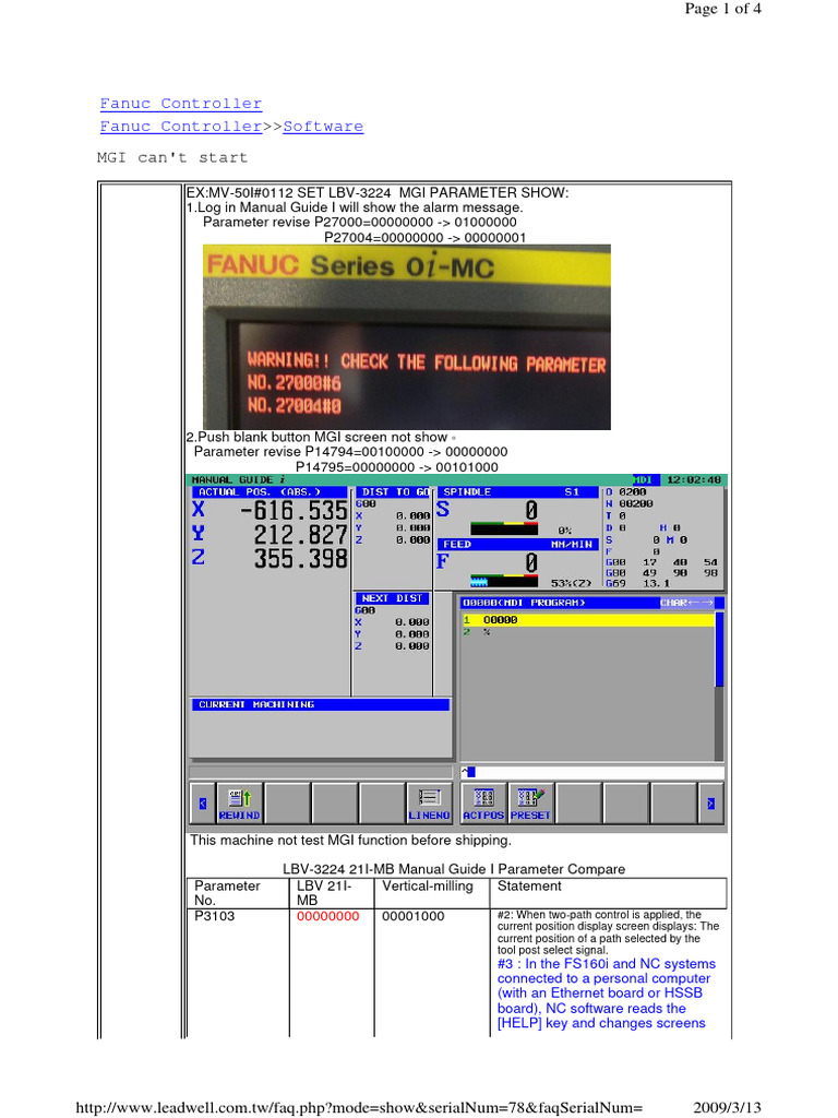 Fanuc Controller Fanuc Controller Software | PDF | Cartesian Coordinate ...