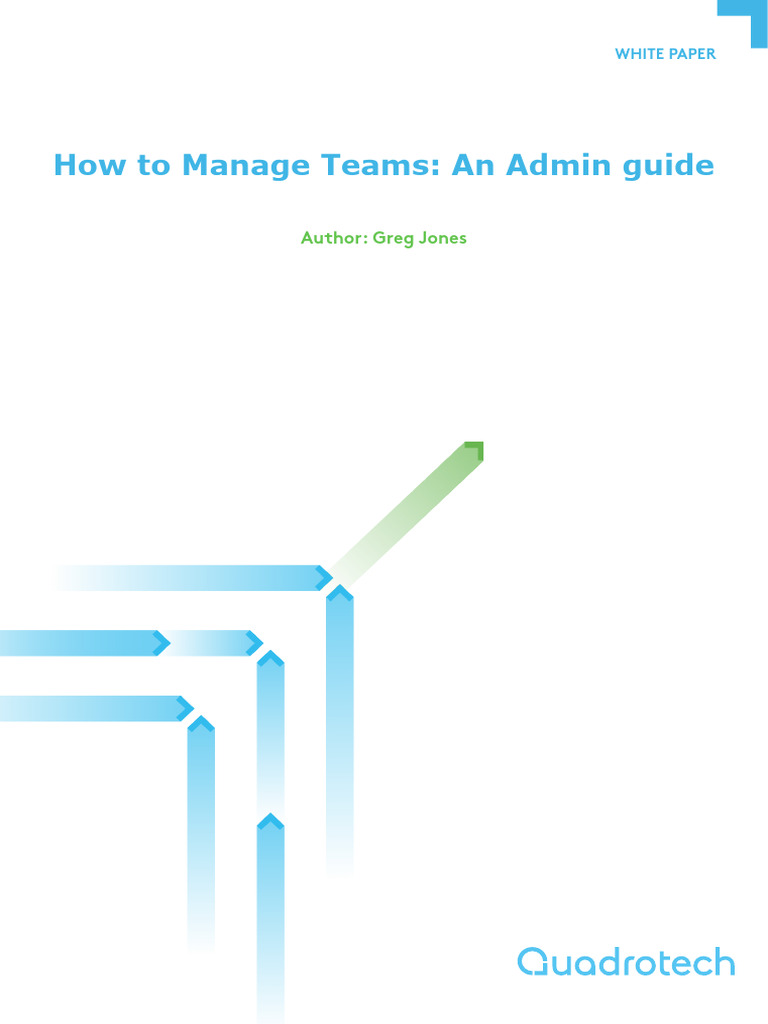 How To Manage Microsoft Teams | PDF | Computing | Computer Science