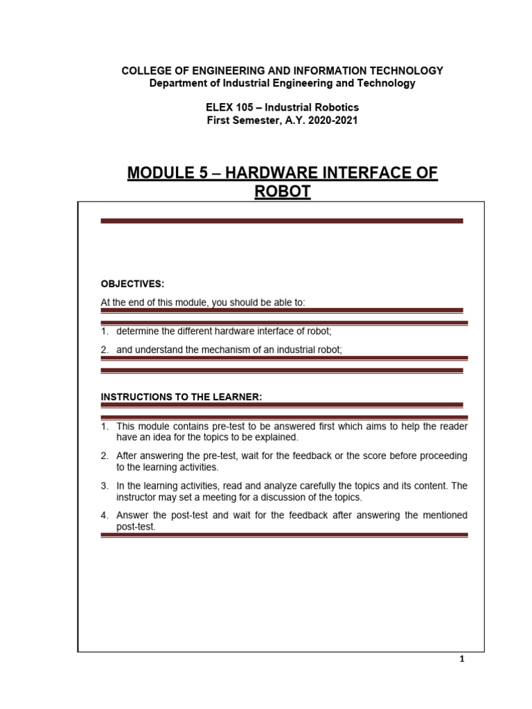 Module 5 | PDF