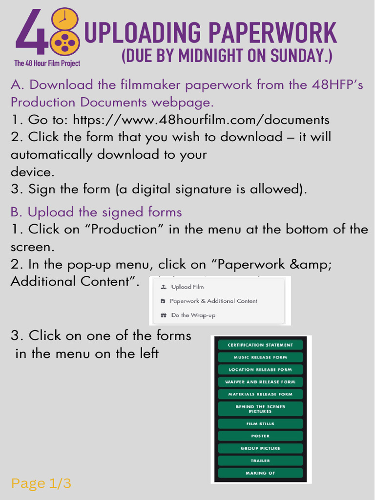Upload Instructions Uploading Paperwork Step by Step - en | PDF | Games ...