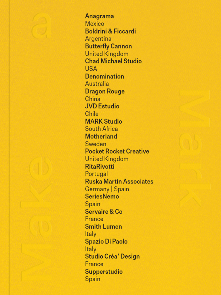 Make A Mark I | PDF | Brand | Packaging And Labeling
