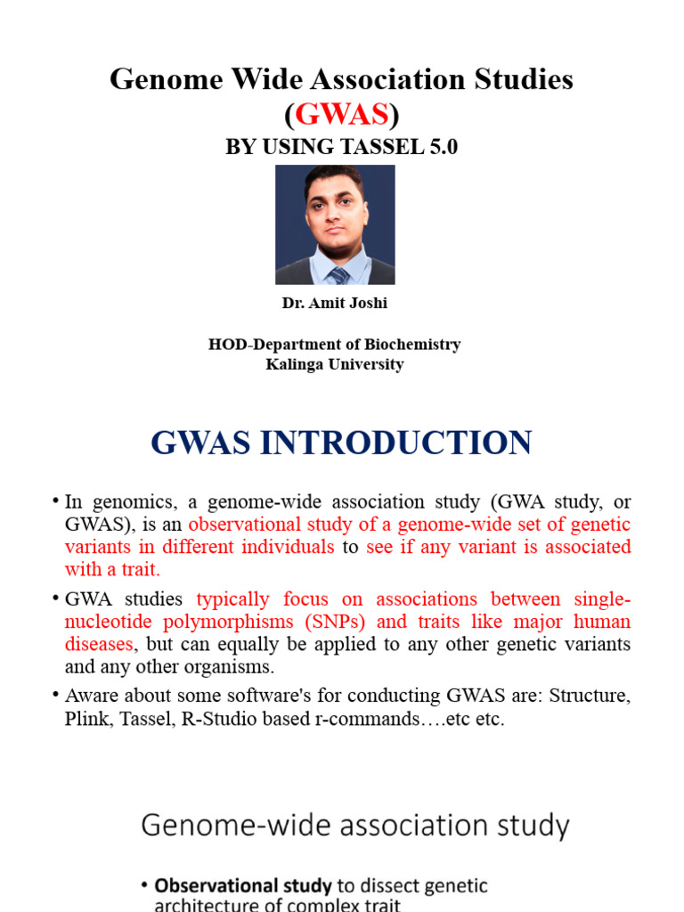 GWAS Tutorial Using TASSEL 5.0 | PDF | Teaching Methods & Materials