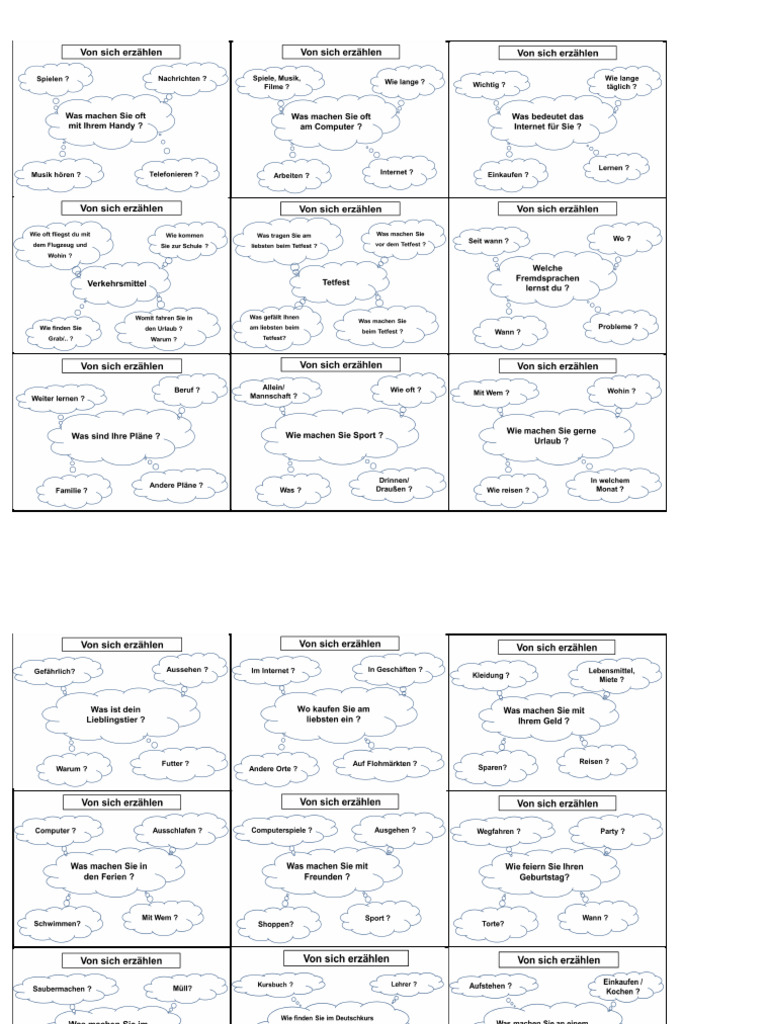 Sprechen A2-Teil 2 | PDF