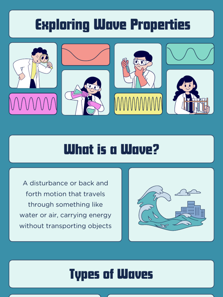 Understanding Wave Properties and Types | PDF | Electromagnetic ...