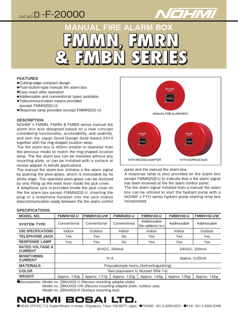 Nut An Bao Chay FMMN SERIES | PDF