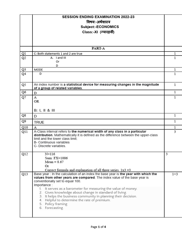 Xi Economics Ms Pdf Economic Equilibrium Economics
