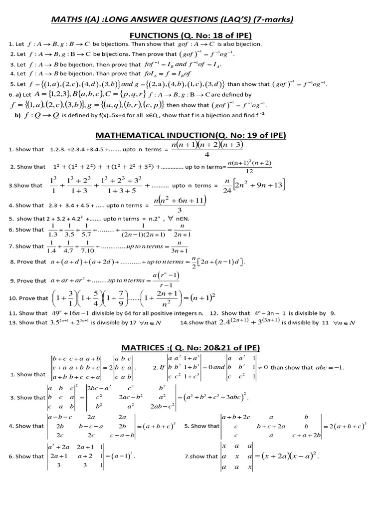7marks & 4 Marks (IA) | PDF