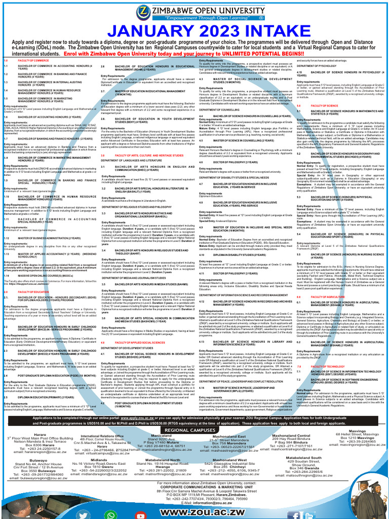 January Intake Advert 4 | PDF