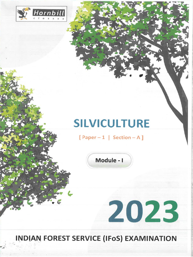 Hornbill Forestry Book-1 2023 | PDF