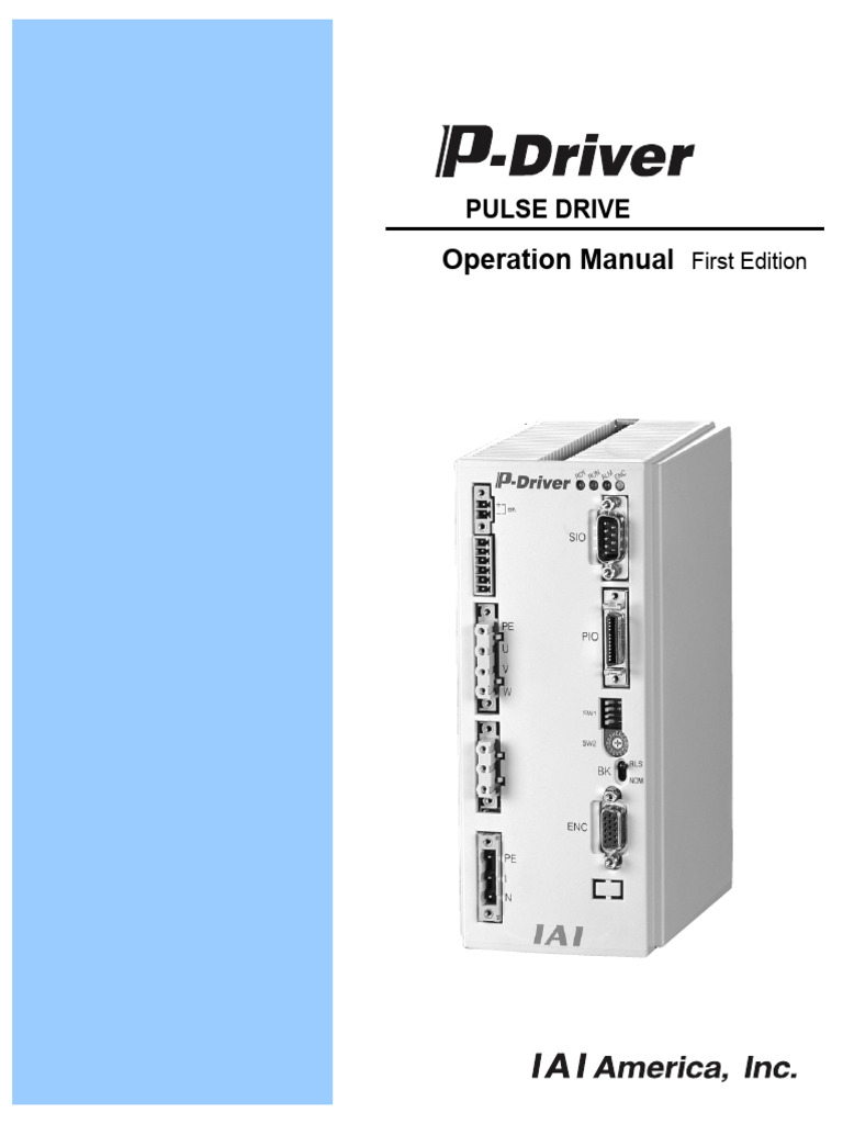 Operation Manual: Pulse Drive | PDF