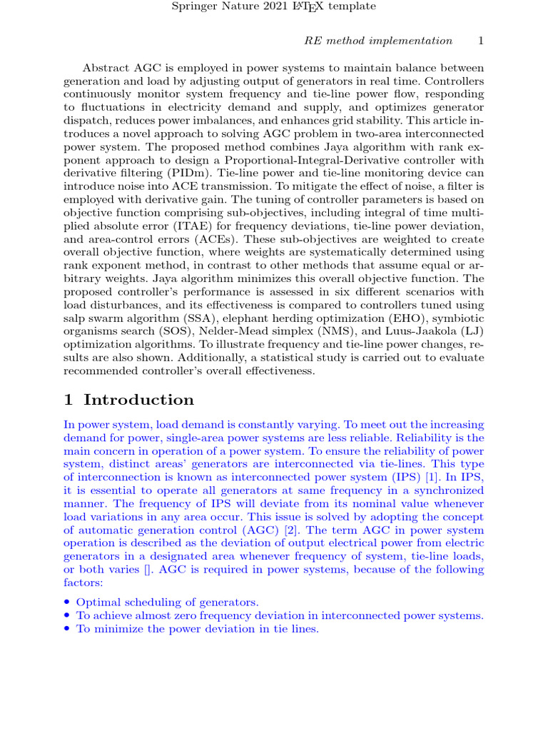 RE Method Based AGC | PDF
