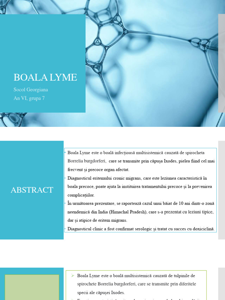 BOALA-LYME-Bucur Bogdan | PDF