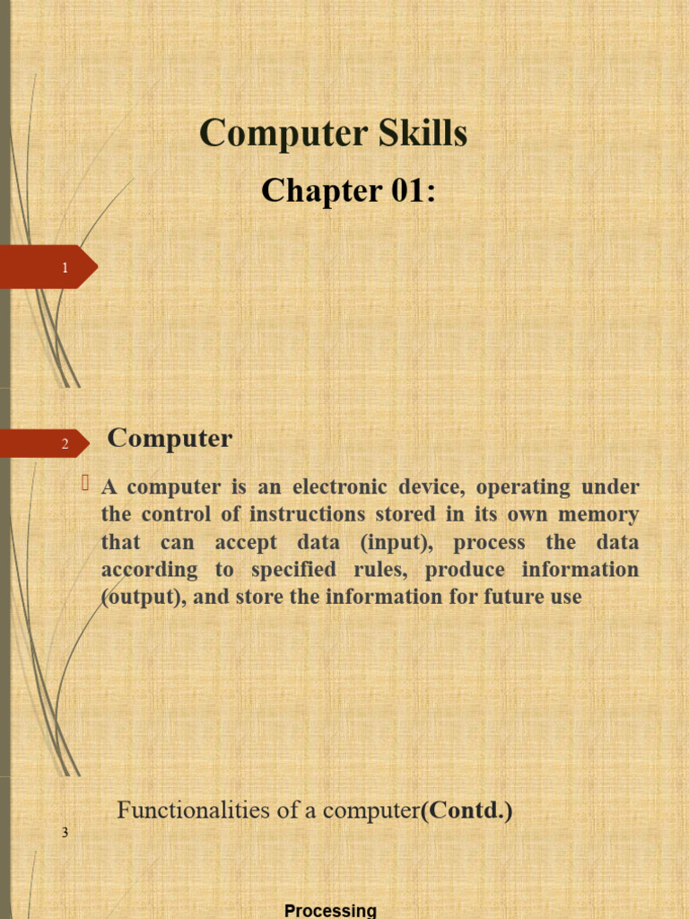 Ch01.Introduction To Computer | PDF | Solid State Drive | Computer Data Storage