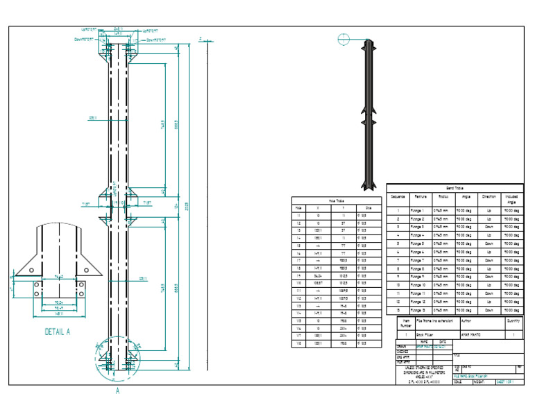 Back Piller Design Specifications | PDF | Mechanical Engineering ...
