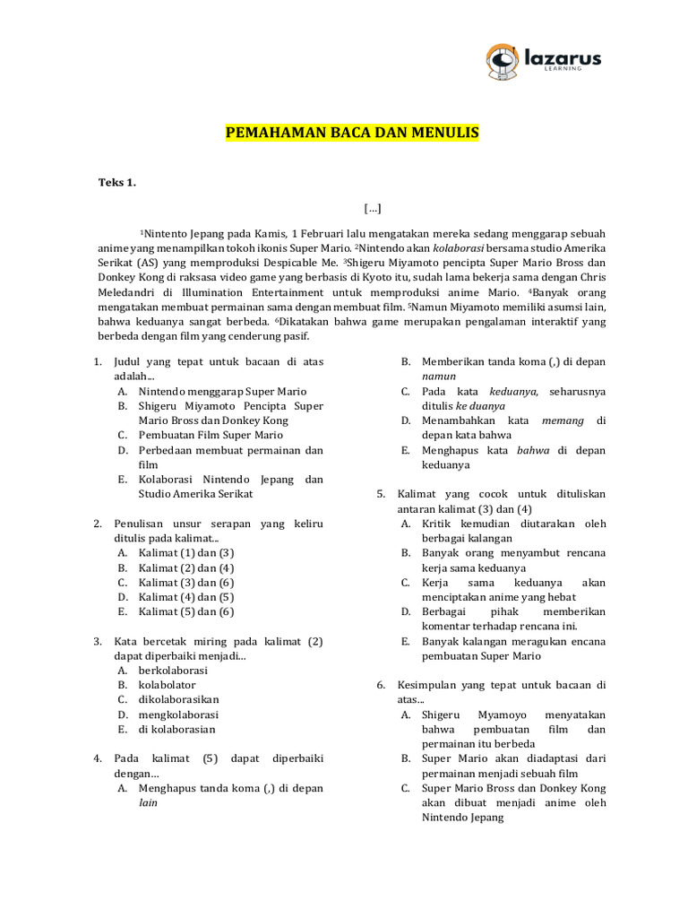 Paket PBM Dan PPU 002 | PDF