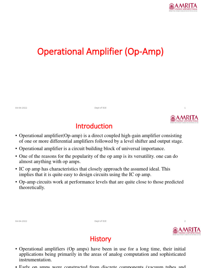 19ECE212LIC Op Amp Ideal, Inverting, Non Inverting | PDF