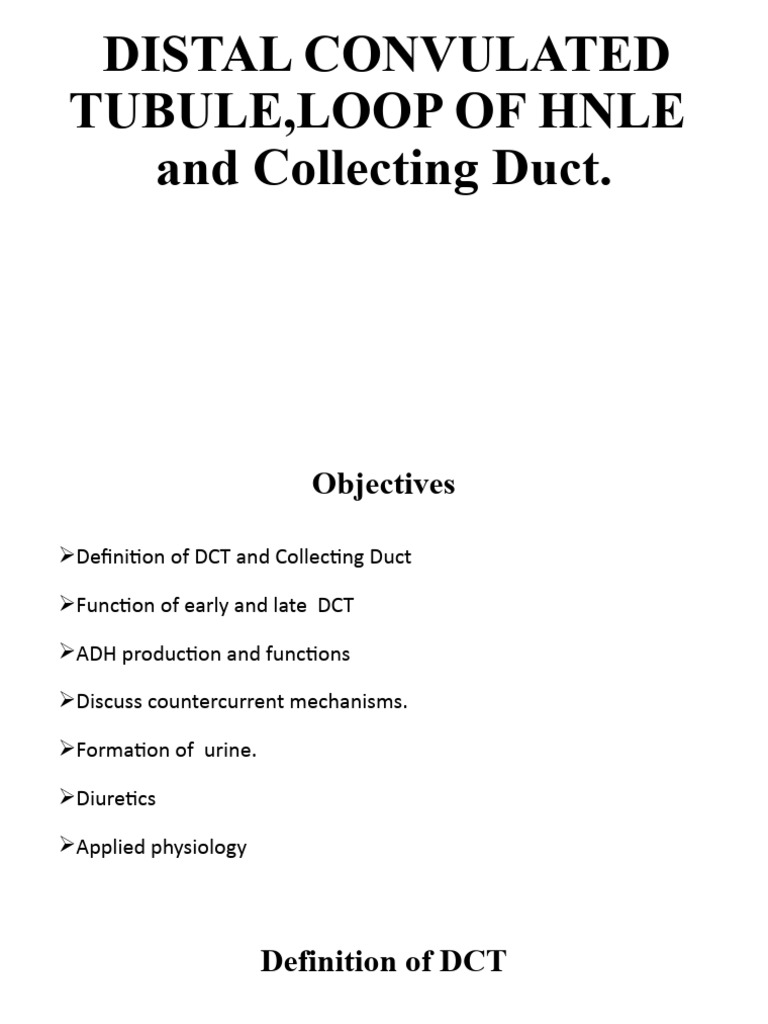 Distal convoluted tubules ,counter current mechanism,micturition | PDF | Urination | Urinary ...