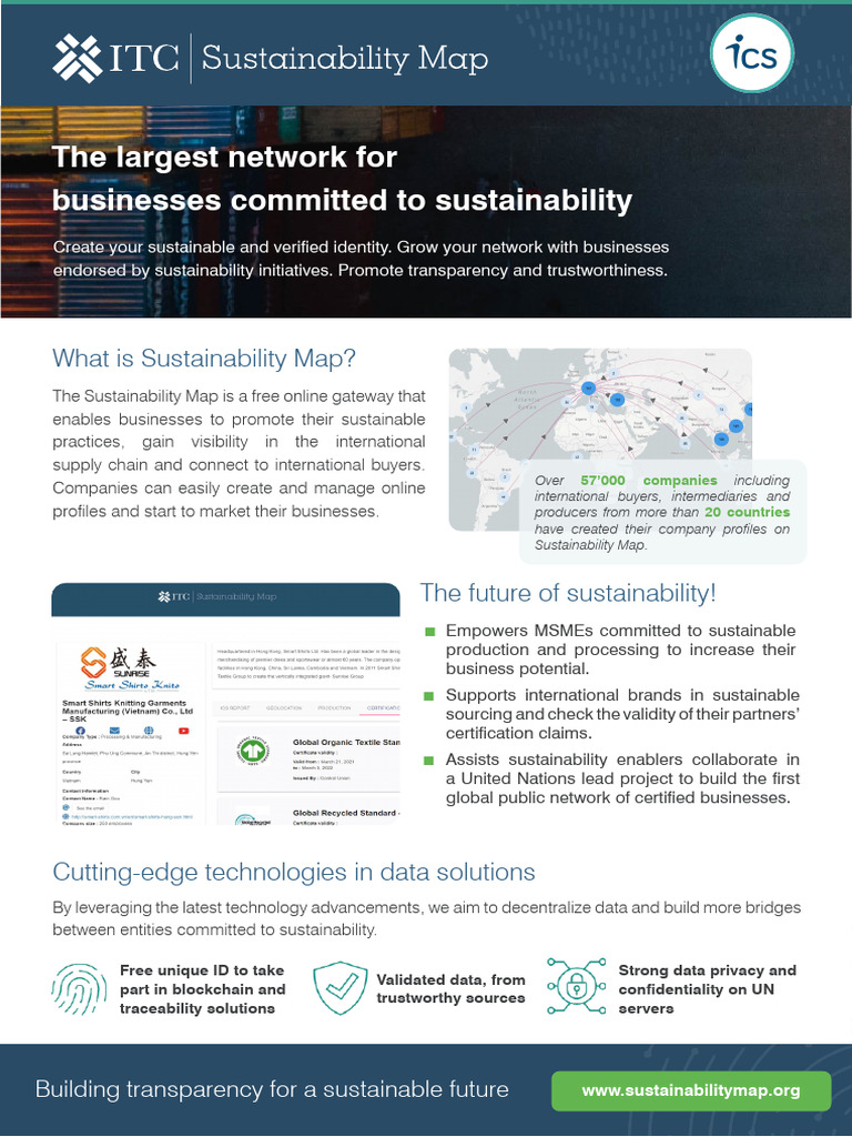 Sustainability Map: Connect for Change | PDF | Supply Chain ...