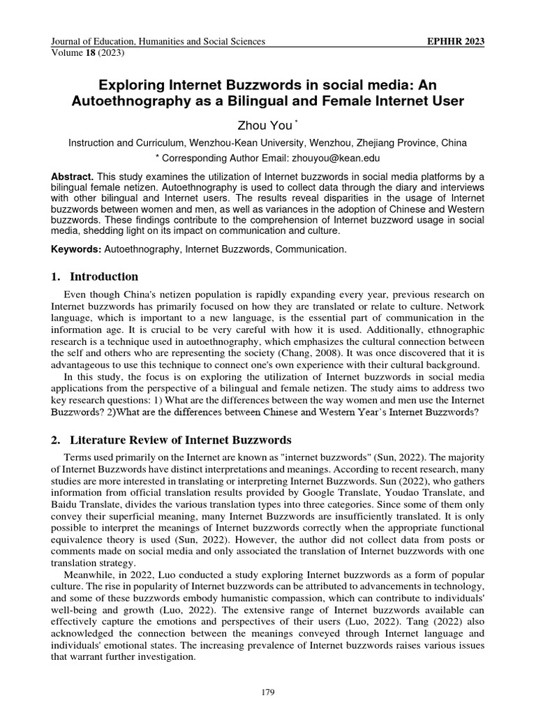 Exploring_Internet_Buzzwords_in_social_media_An_Au (2) | PDF | Internet ...