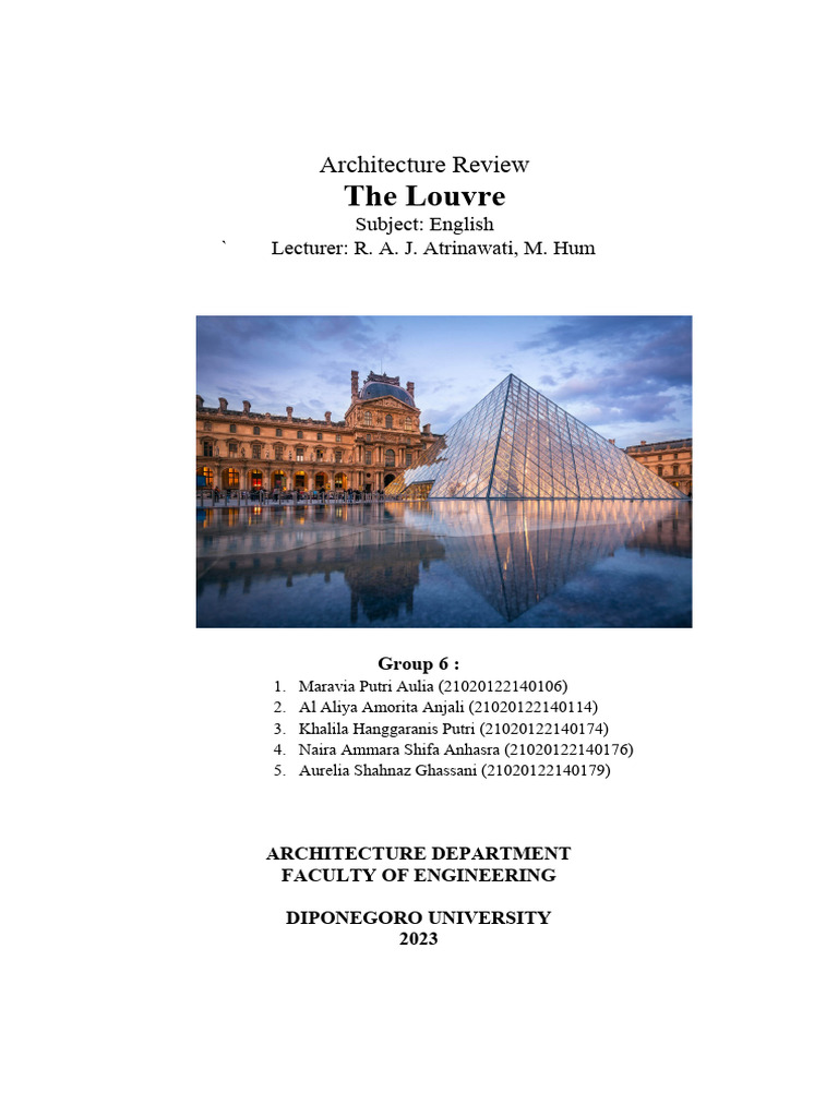 The Louvre Museum | PDF | Louvre