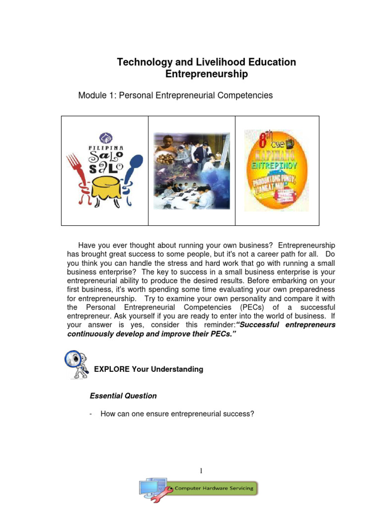 Ict-Computer Hardware Servicing | PDF