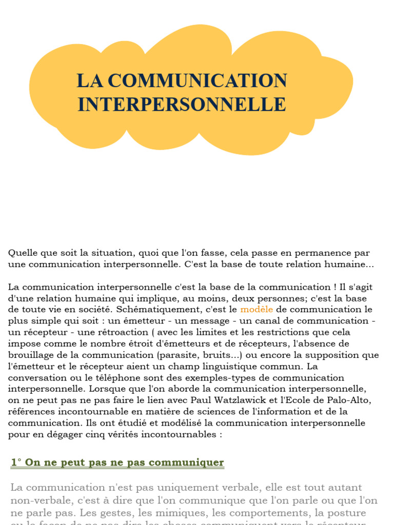 Mastering The Basics of Communication by Slidesgo | PDF | Sciences et mathématiques
