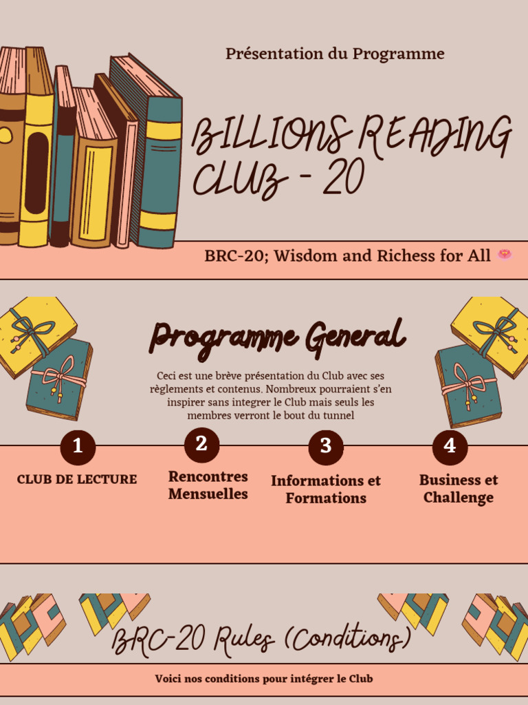 Billions Reading Club - 20 | PDF