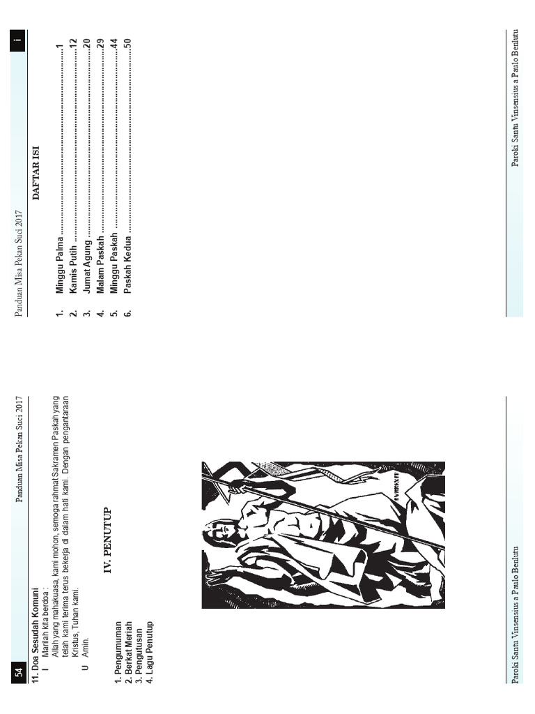 Panduan Paskah 2017 New Cetak CS6 | PDF