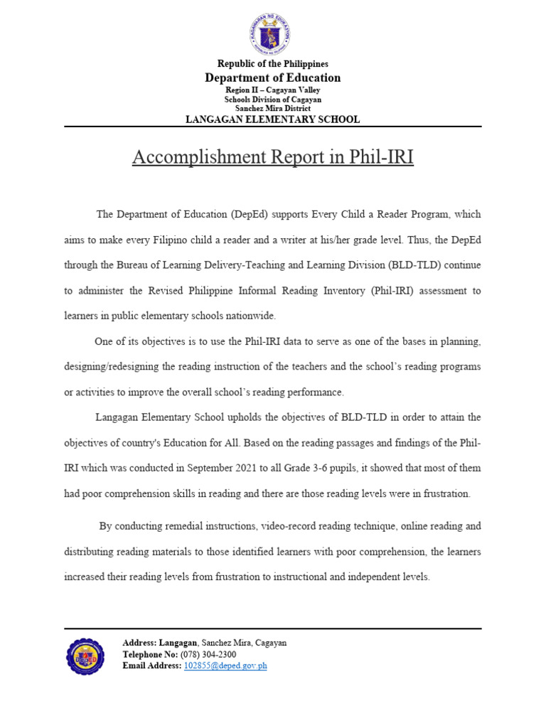 Project ICARE | PDF | Reading Comprehension | Cognitive Science