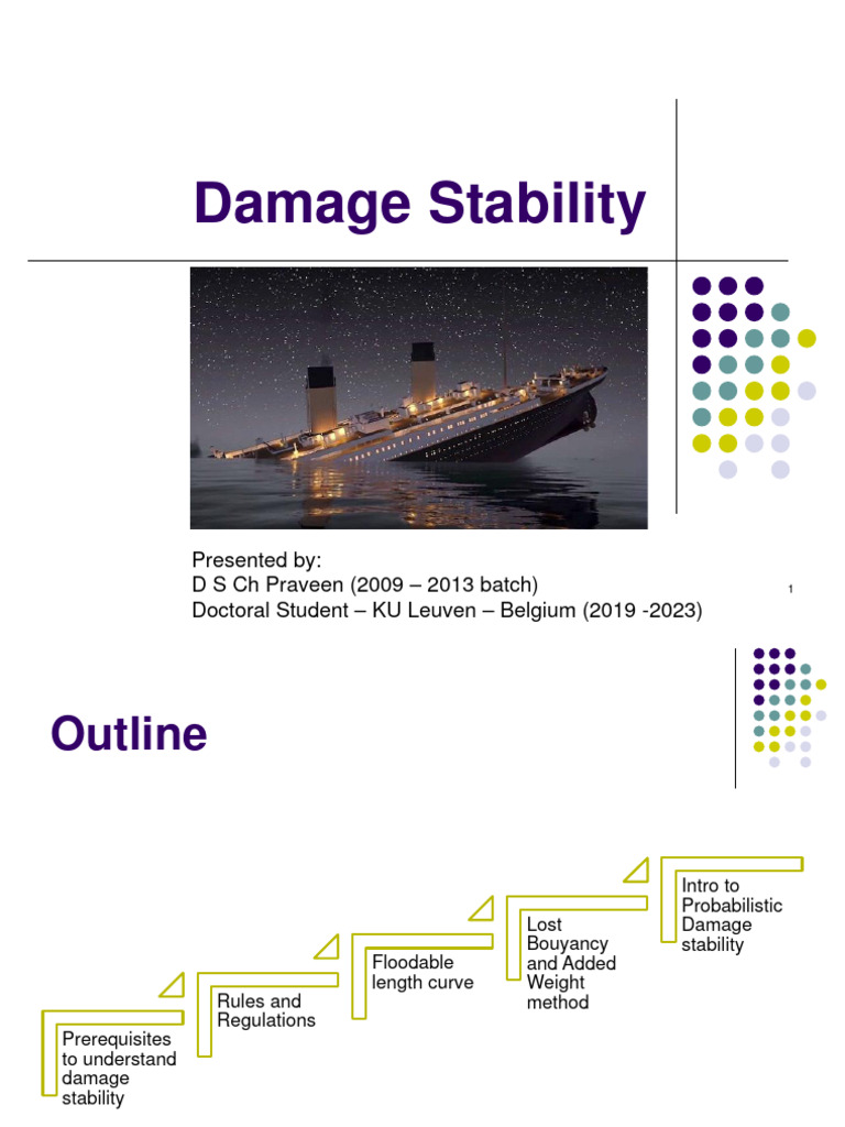 Understanding Damage Stability in Ships | PDF