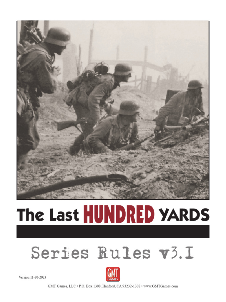 Series Rules v3.1: Version 11-30-2023 | PDF