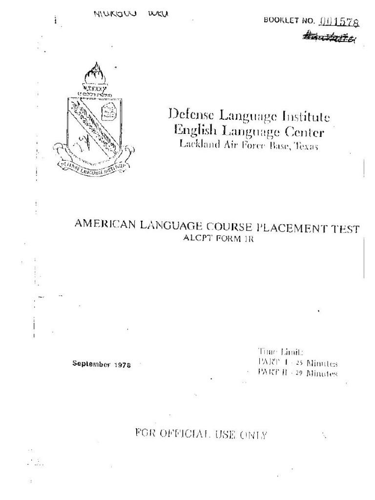 Alcpt 1 | PDF