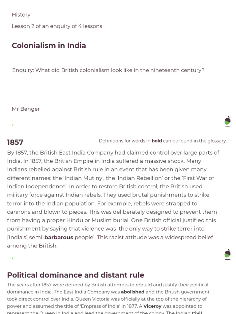 History ks3 Lesson His Y9 U2 l2 | PDF