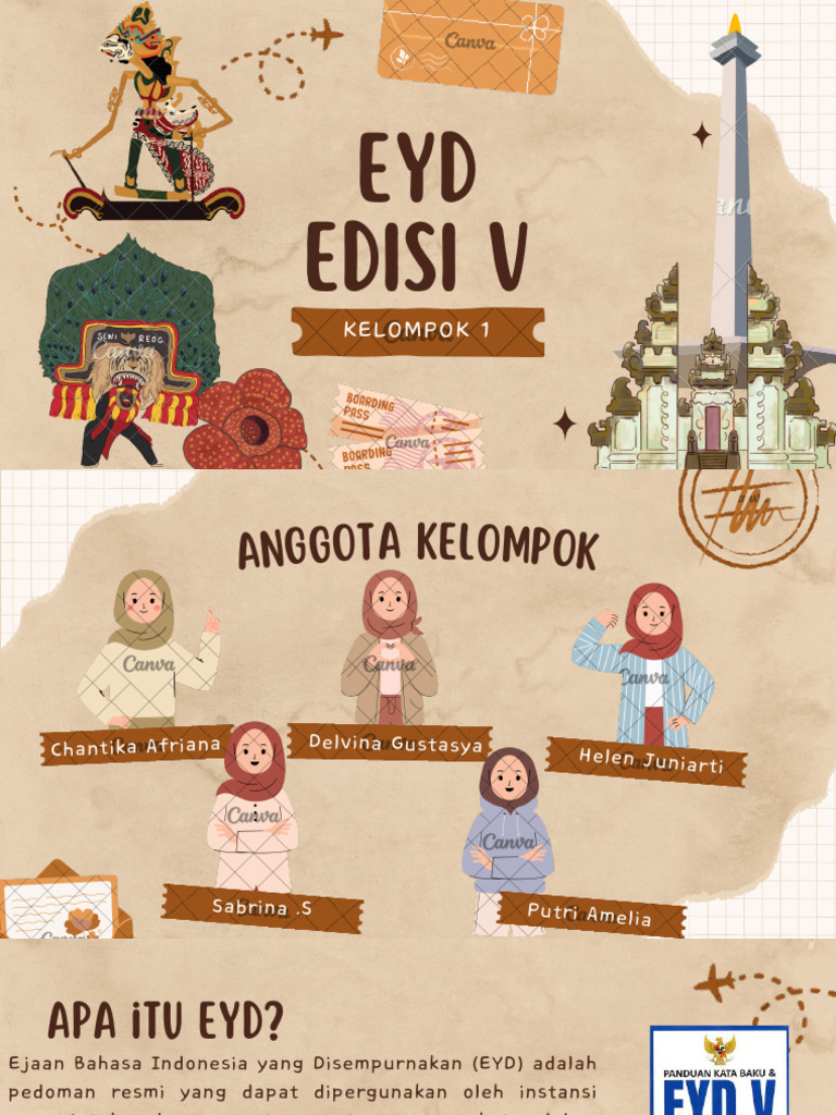 EYD Edisi V: Kelompok 1 | PDF