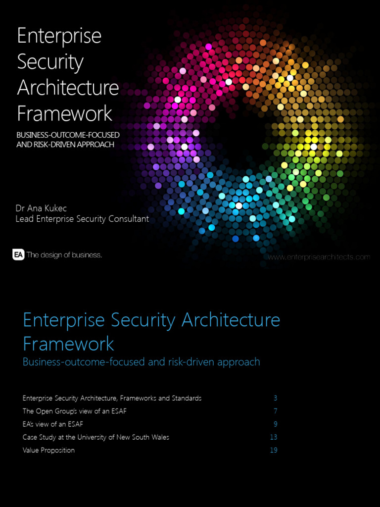 Risk-Driven and Business-Outcome-Focused Enterprise Security ...