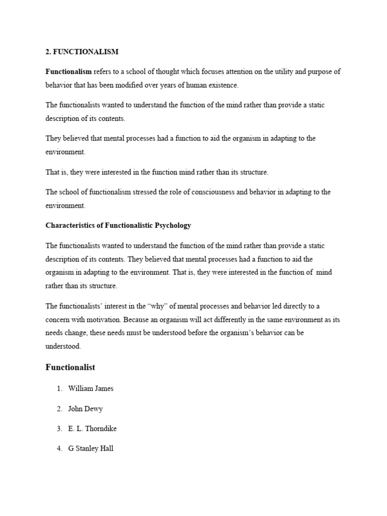 Chapter 4. Functionalism | PDF | Mind | Cognitive Science