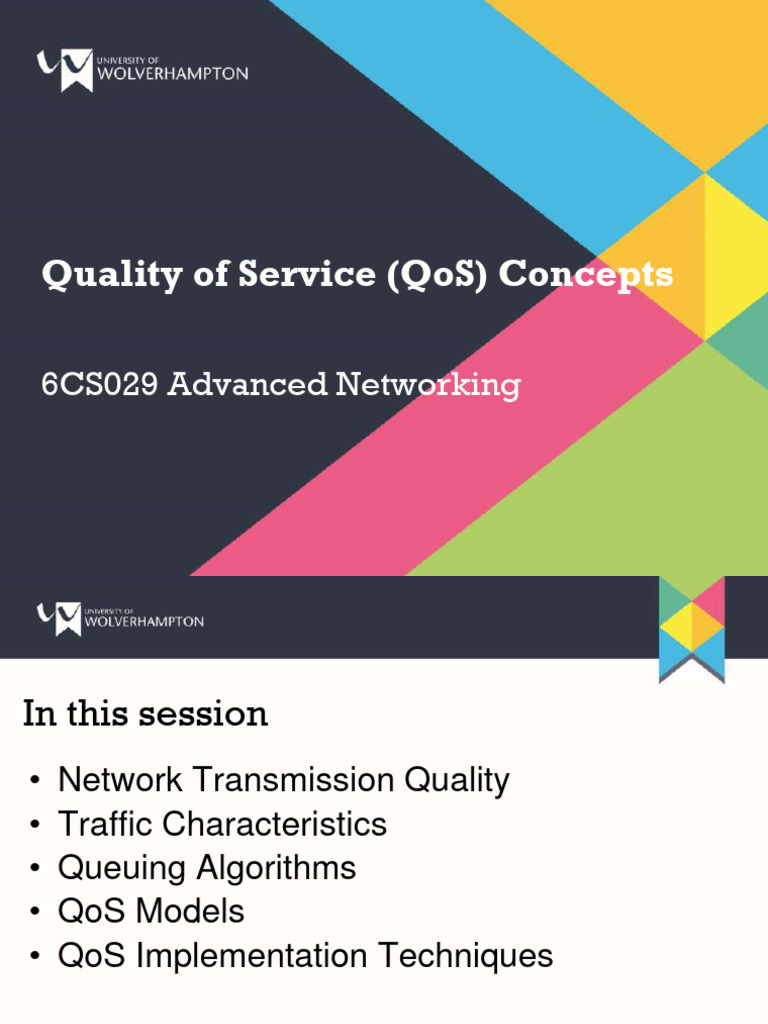 6CS029 Lecture 4 - QoS Concepts | PDF | Quality Of Service | Computer ... 6CS029 Lecture 4 - QoS Concepts | PDF | Quality Of Service | Computer ...