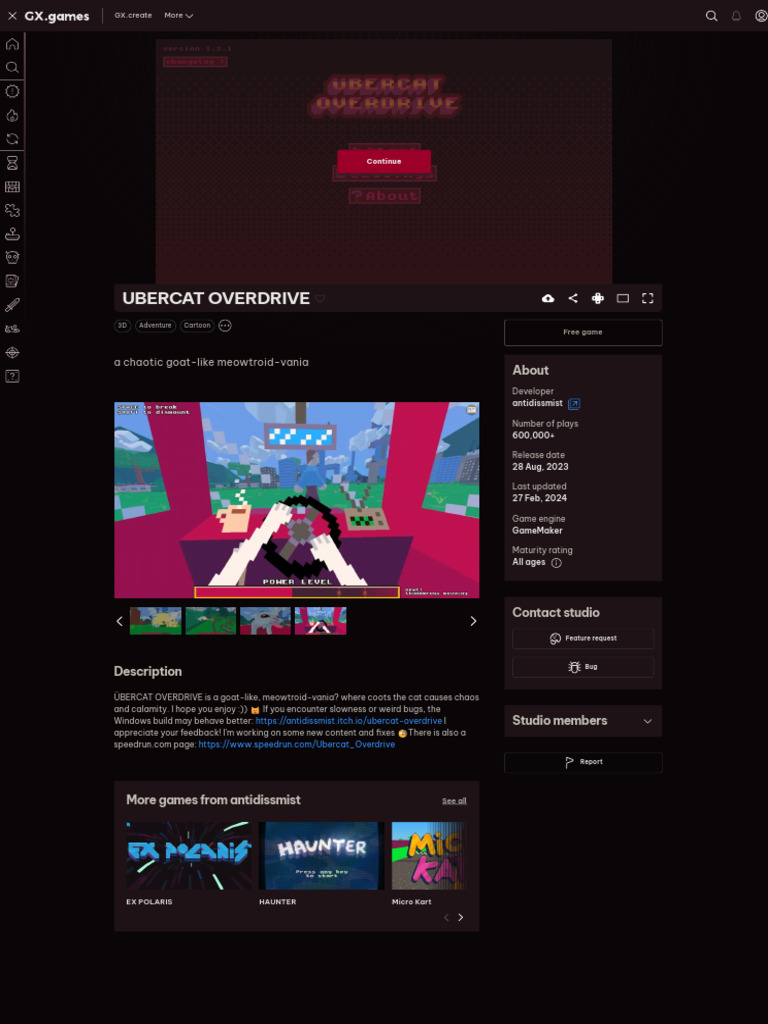 Ubercat Overdrive | PDF