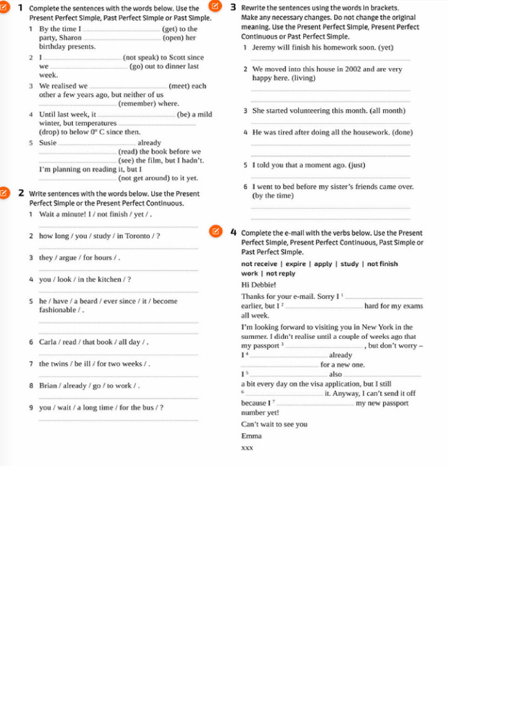 Unit 1 Grammar 2 | PDF