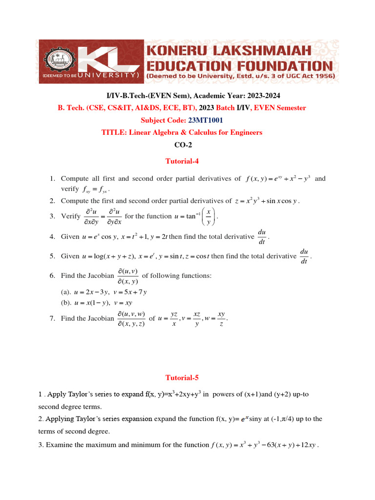 CO-2-Tutorials | PDF | Capacitor | Series And Parallel Circuits
