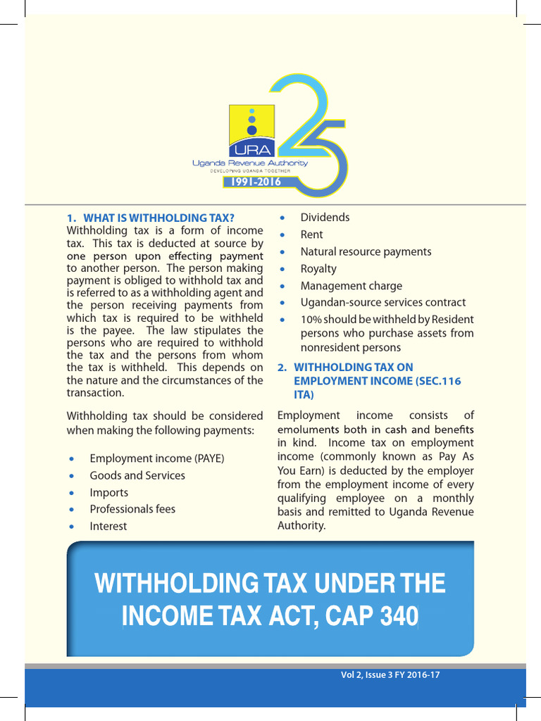 1035 Withholding Tax | Download Free PDF | Taxes | Dividend