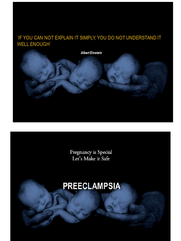 Understanding Preeclampsia Risks and Management | PDF | Self ...
