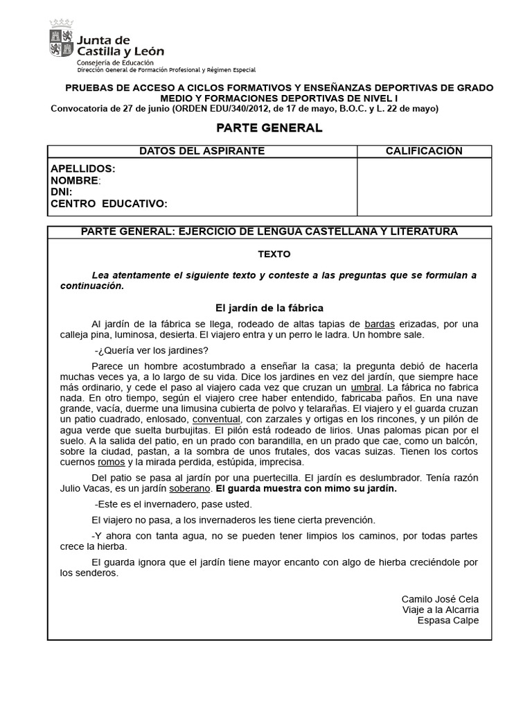 2012 Lengua | PDF | Lingüística | Gramática