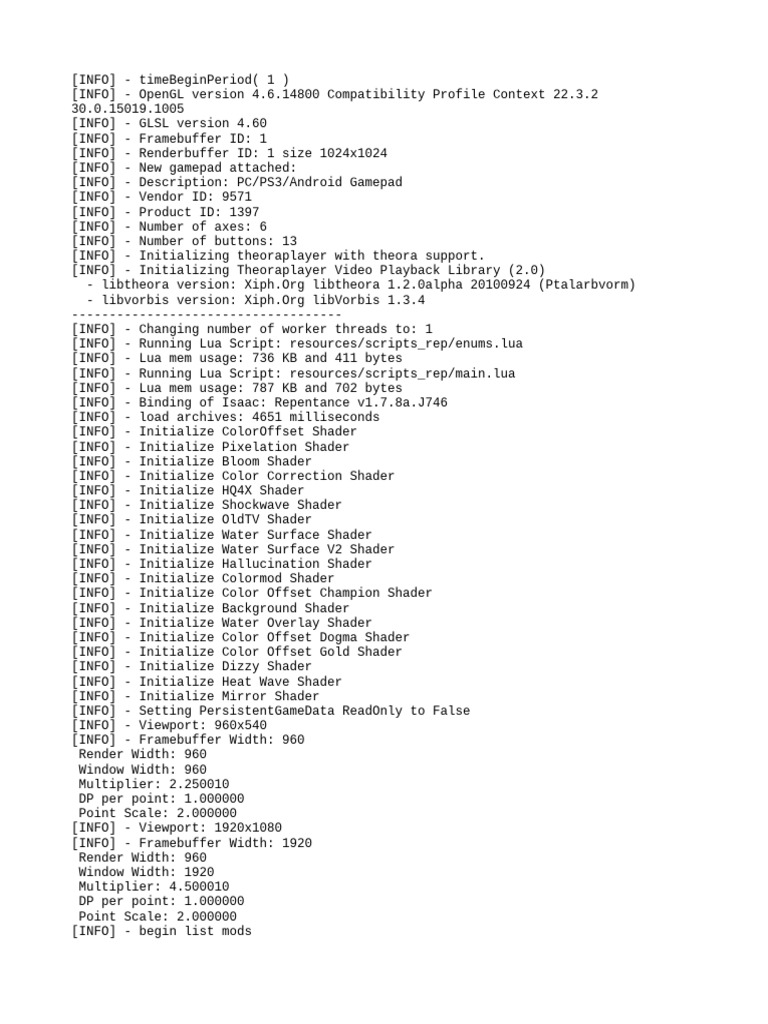 Log | PDF | Shader | Computing